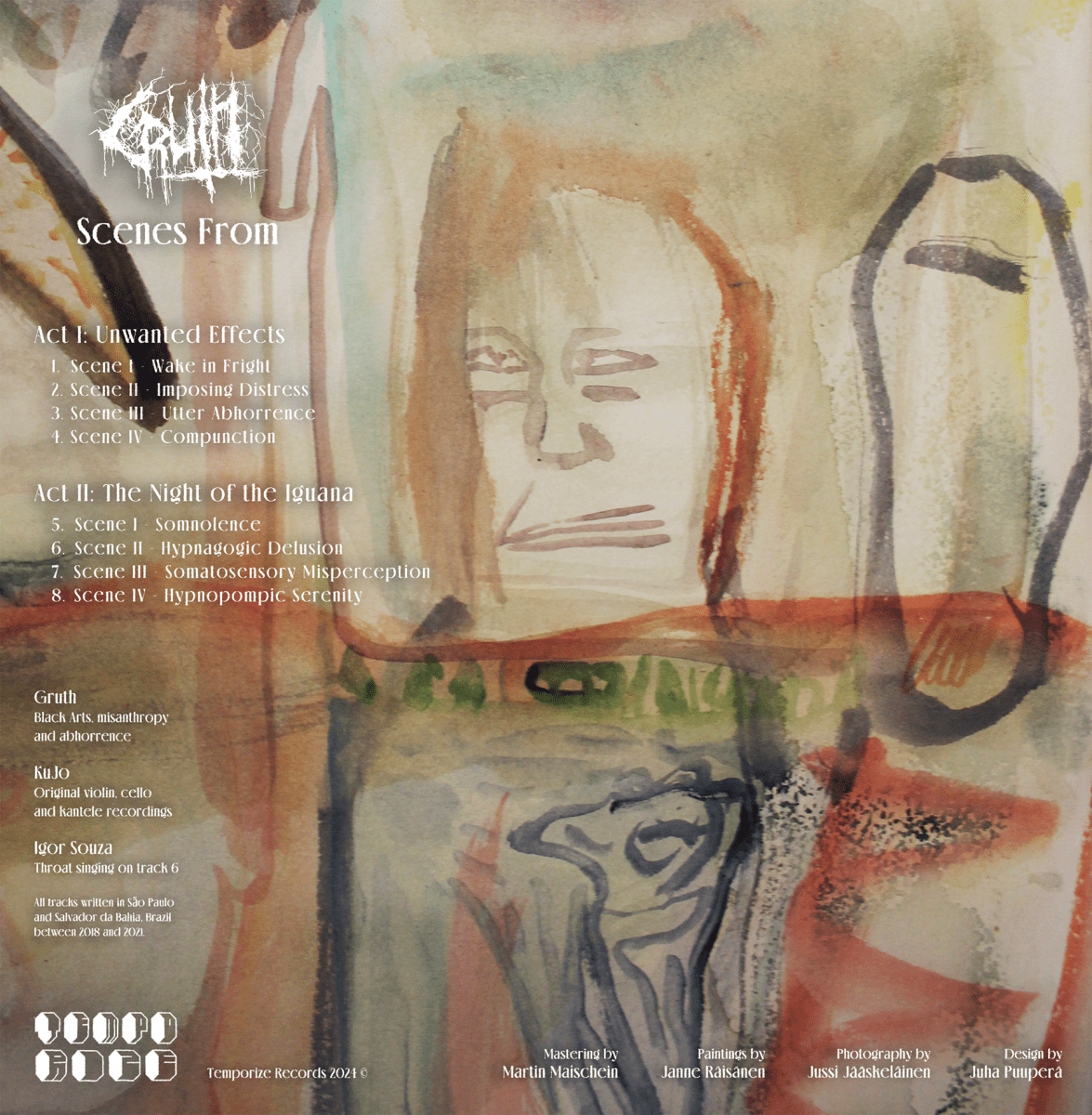 Club Furies Premiere: Gruth – Act I: Unwanted Effects; Scene III: Utter ...